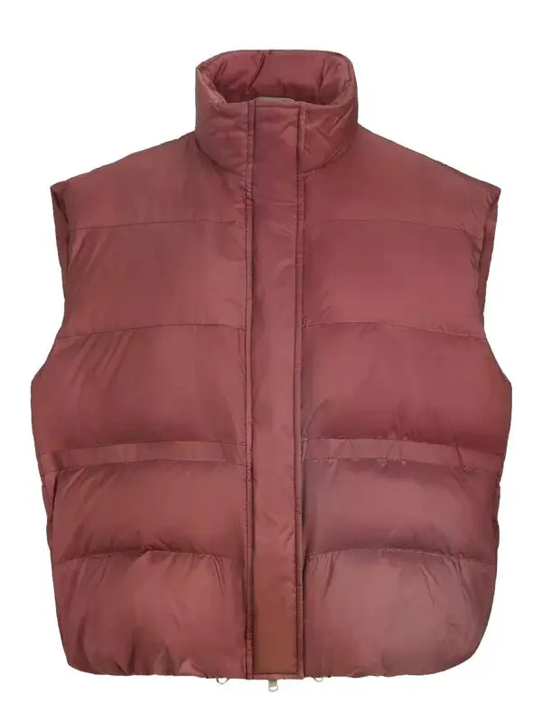 Brunello Cucinelli Water-resistant Matte-nylon Down Jacket With Monili - Red