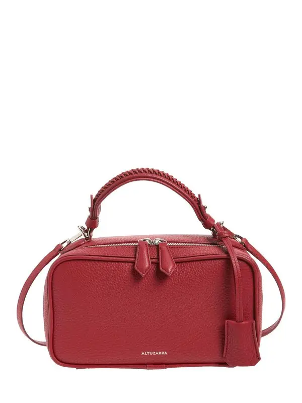 Altuzarra Tack Trunk Crossbody Bag - Deep Cherry