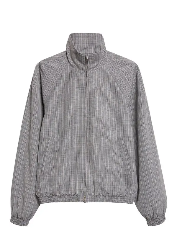 Acne Studios Glen Plaid Jacket - Multi Grey