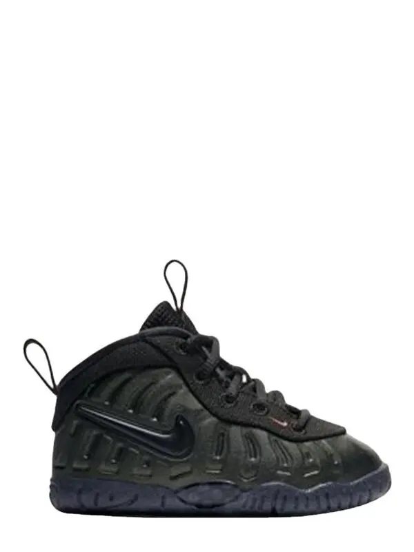 Nike Little Posite Pro Td Sequoia Sneakers - Black