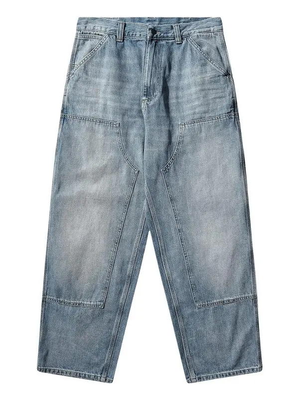 Carhartt Work In Progress Og Double Knee Pants - Blue