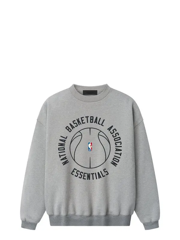 Fear Of God Nba X Barkley Hendricks 90s Crewneck - Grey