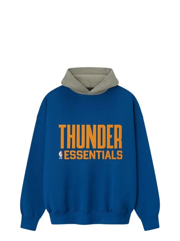 Fear Of God Thunder Sport Hoodie - Blue