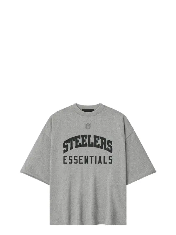 Fear Of God Steelers 90s 3/4 Sleeve T-shirt - Grey