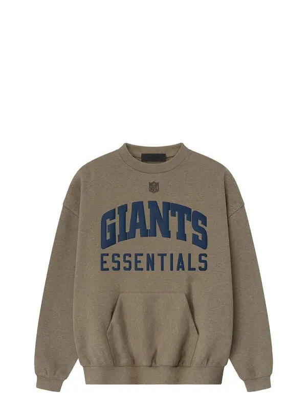 Fear Of God Giants Sport Crewneck - Tan