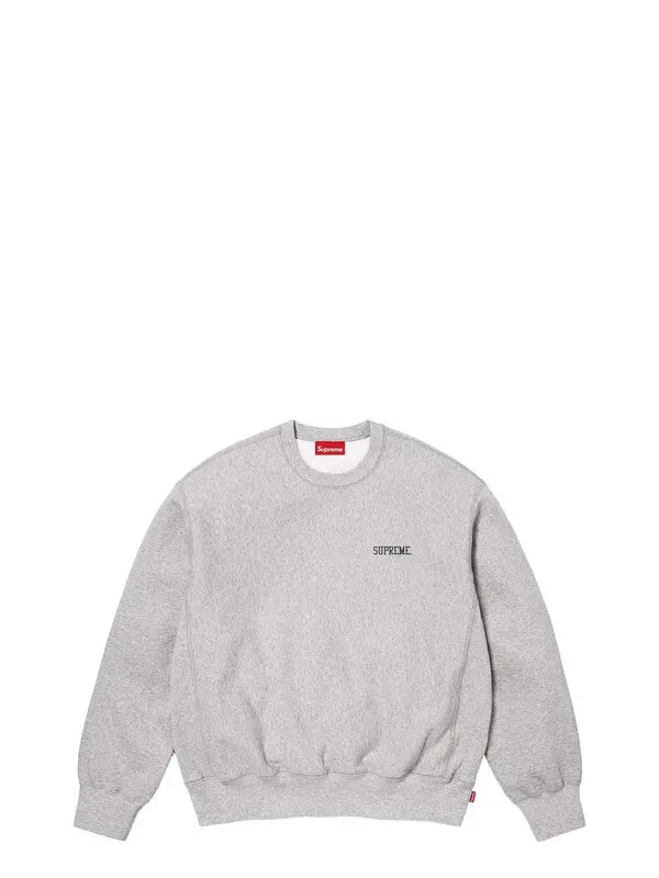 Supreme Washed Crewneck - Grey
