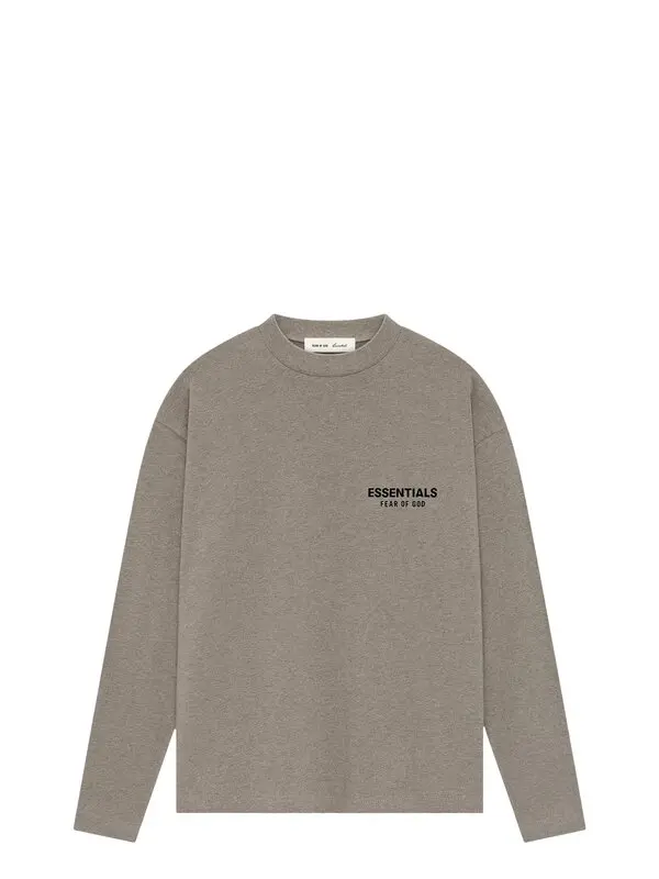 Fear Of God Classic Long Sleeve Tee - Grey