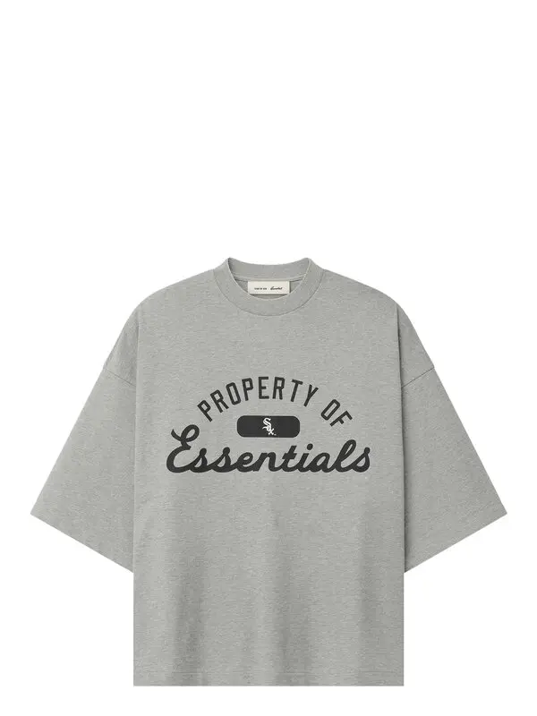 Fear Of God Property Of Essentials" Graphic Tee - Grey