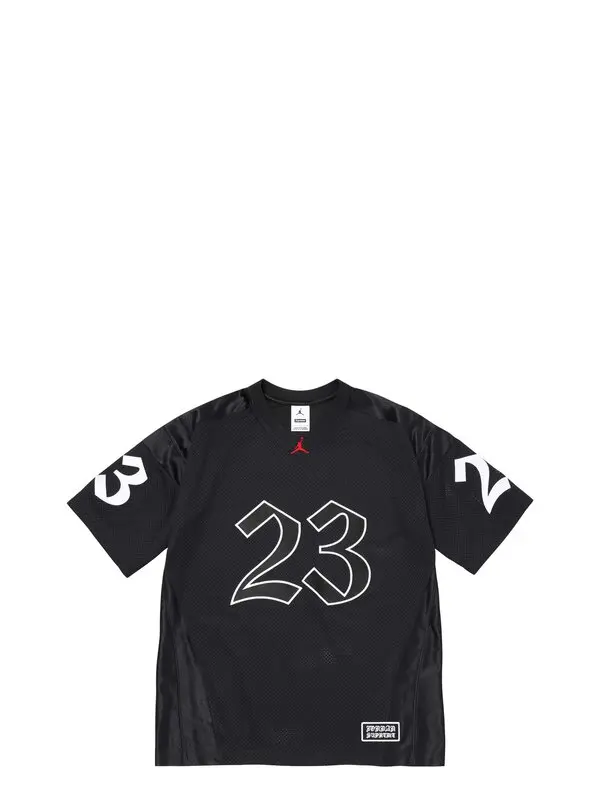 Supreme X Jordan Warm Up Jersey - Black
