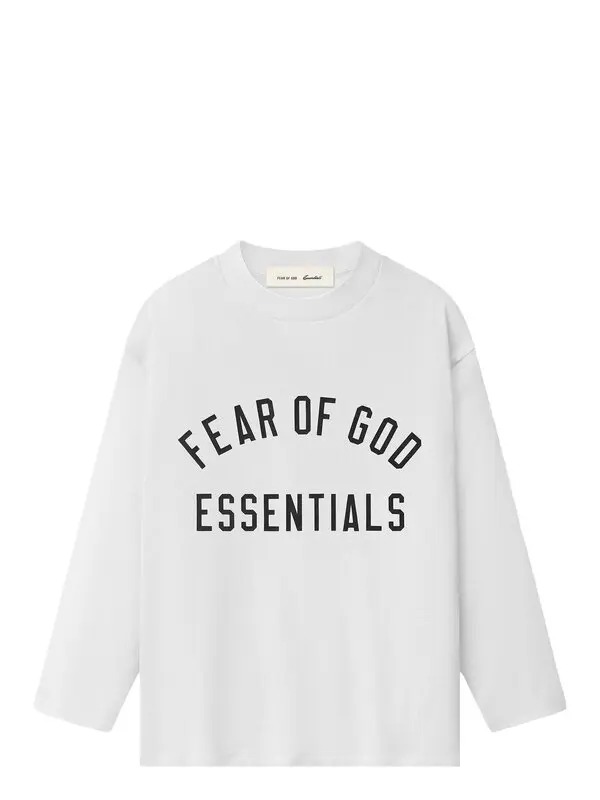 Fear Of God Classic Long Sleeve Tee - White