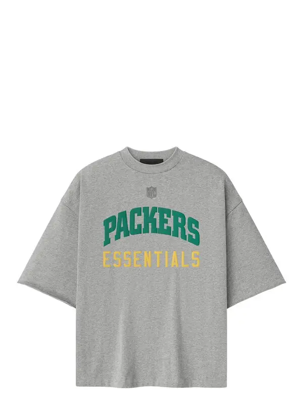 Fear Of God 3/4 Sleeve T-shirt - Grey