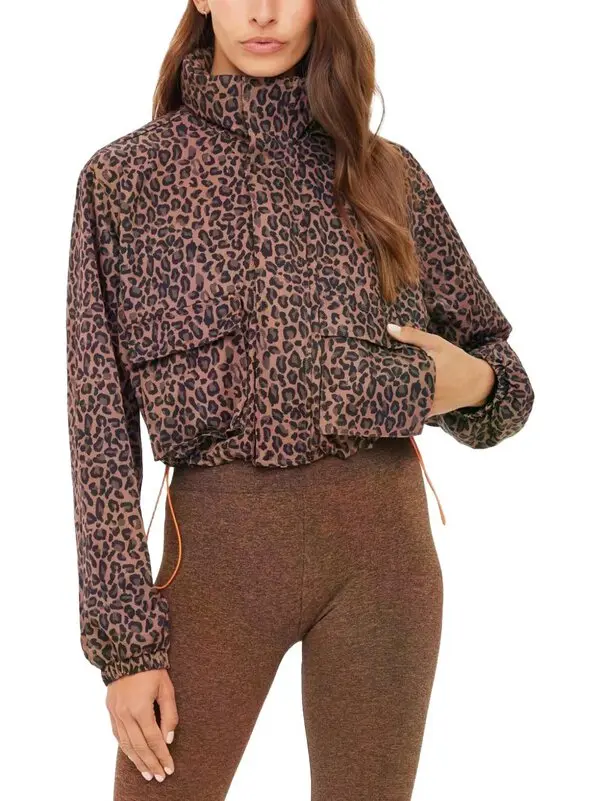 The Upside Ludlow Ace Leopard-print Jacket - Brown