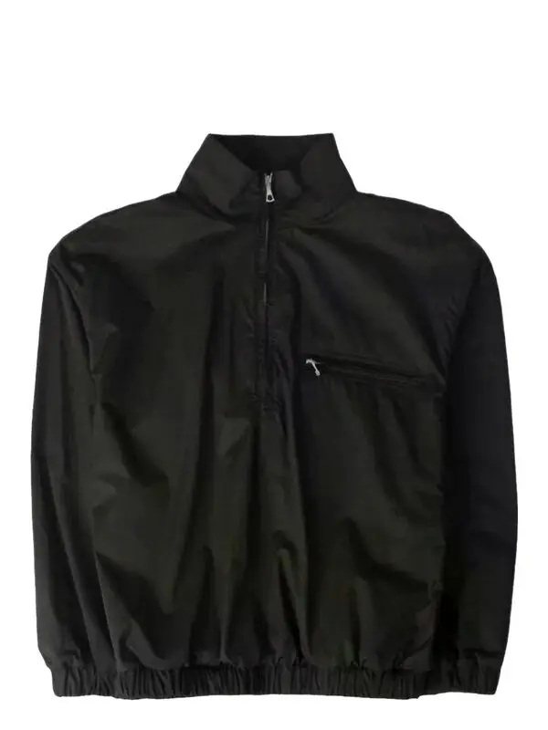 RIER Half-zip Hooded Jacket - Black