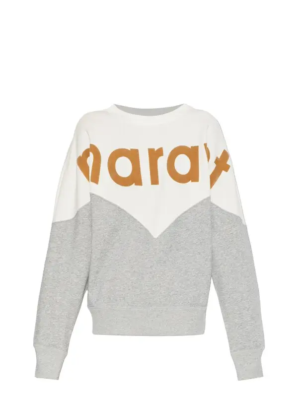 MARANT ETOILE Houston" Sweatshirt - Grey