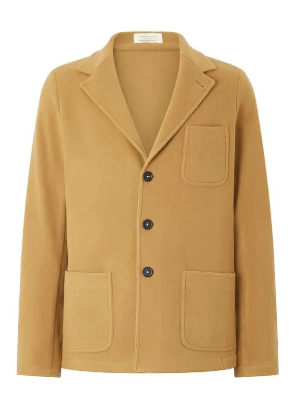 Massimo Alba Baglietto Virgin Wool Overshirt - Neutrals