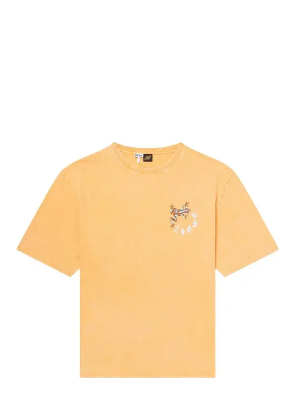 Loewe Paula's Ibiza Printed Cotton-jersey T-shirt - Orange