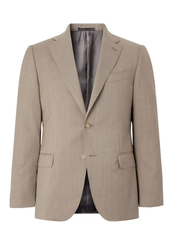 Caruso Norma Wool Suit Jacket - Neutrals