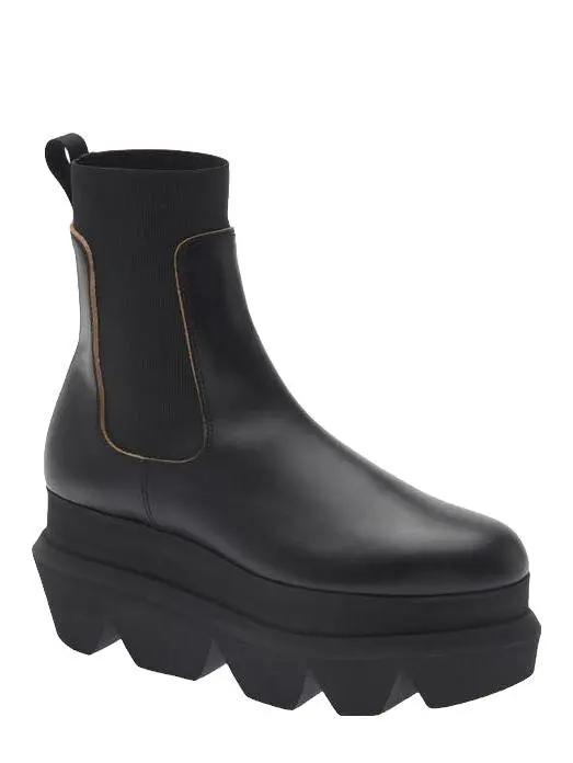 Sacai Lug Sole Chelsea Boots - Black