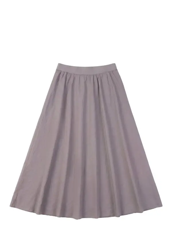 RED MYTH Midi Gauze Skirt - Stone
