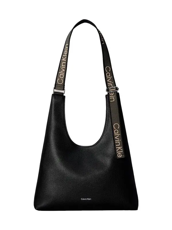 Calvin Klein Strap Shoulder Bag - Black