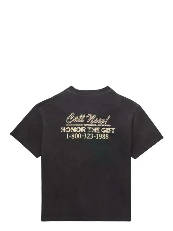 HONOR THE GIFT Puff-print T-shirt - Grey