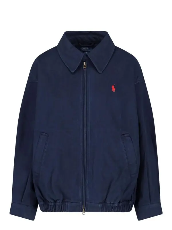 Polo Ralph Lauren Zip Logo Jacket - Blue