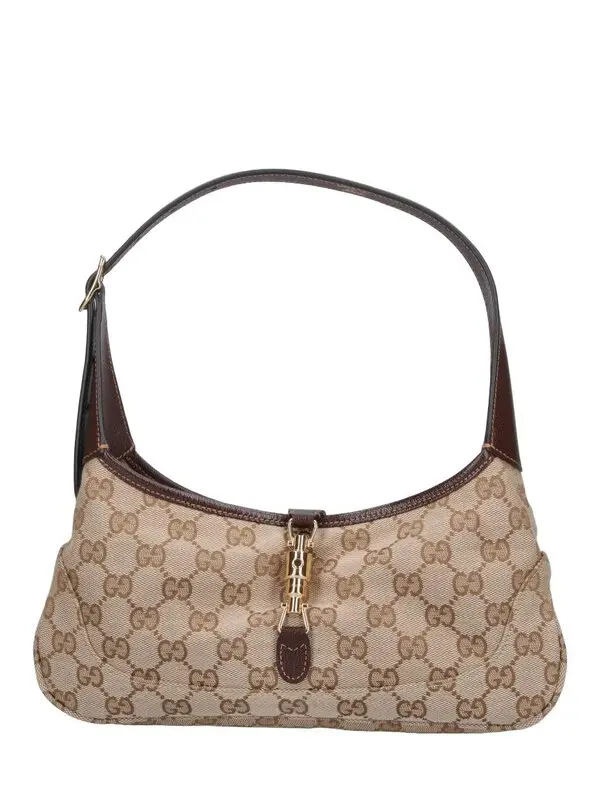 Gucci Jackie Slim Shoulder Bag - Beige
