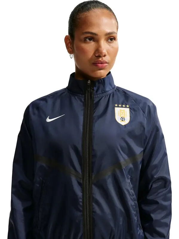 Nike Uruguay Soccer Anthem Jacket - Blue