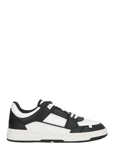 Valentino Garavani Leather Sneakers - Black