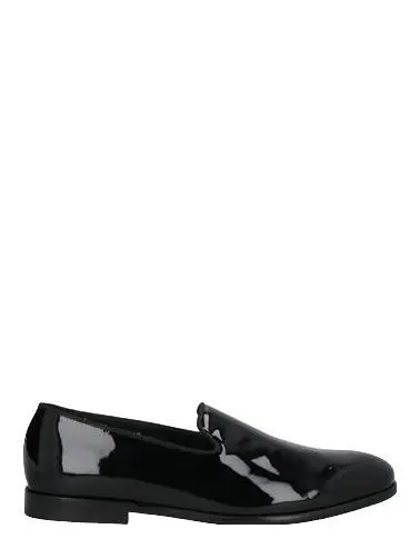 DOUCAL'S Patent Leather Loafers - Black