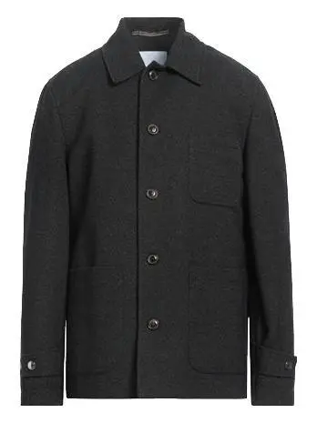 JACOB COHЁN Cotton And Wool Blend Jacket - Black