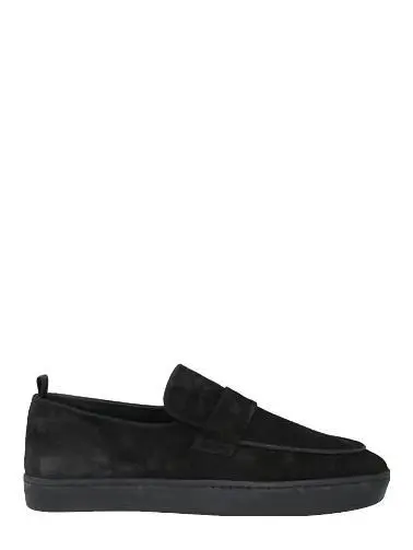 Officine Creative Suede Loafers - Black