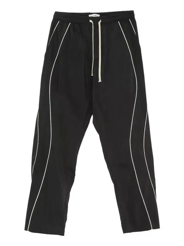 STATE OF ORDER Drawstring-fastening Track Pants - Black
