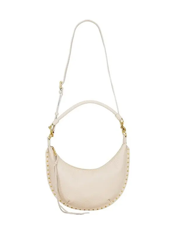 Rebecca Minkoff Darren Crescent Shoulder Bag - Stone