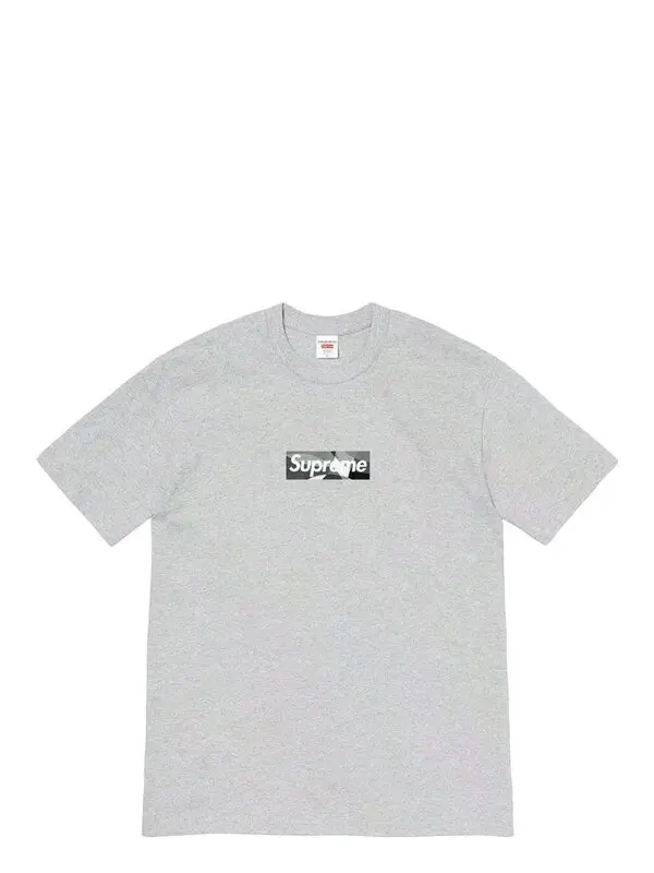 Supreme X Emilio Pucci Box-logo T-shirt - Grey