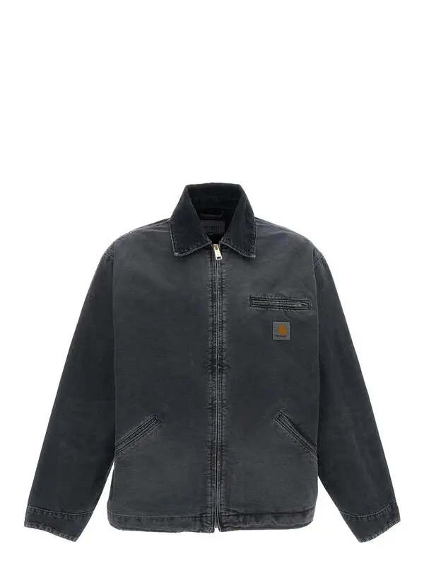Carhartt Work In Progress Dearborn' Canvas Jacket - Nero
