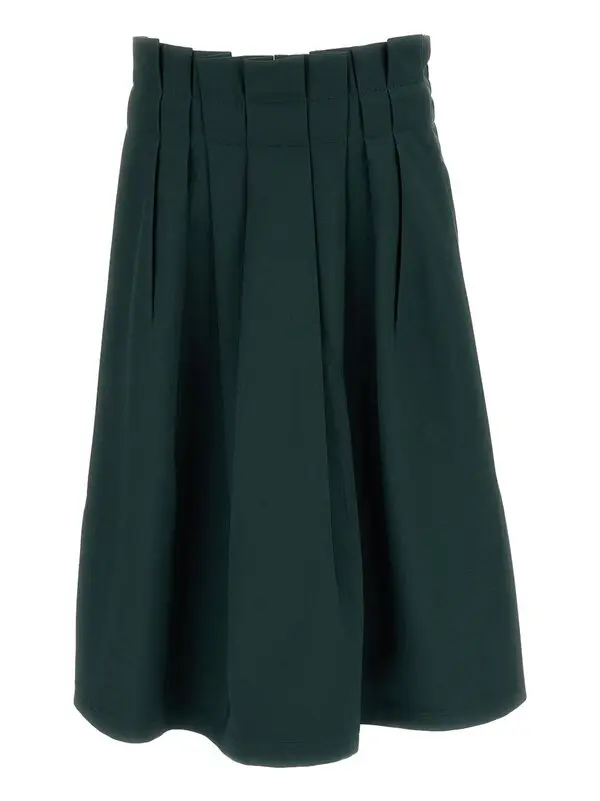 Marni Pleated Skirt - Verde
