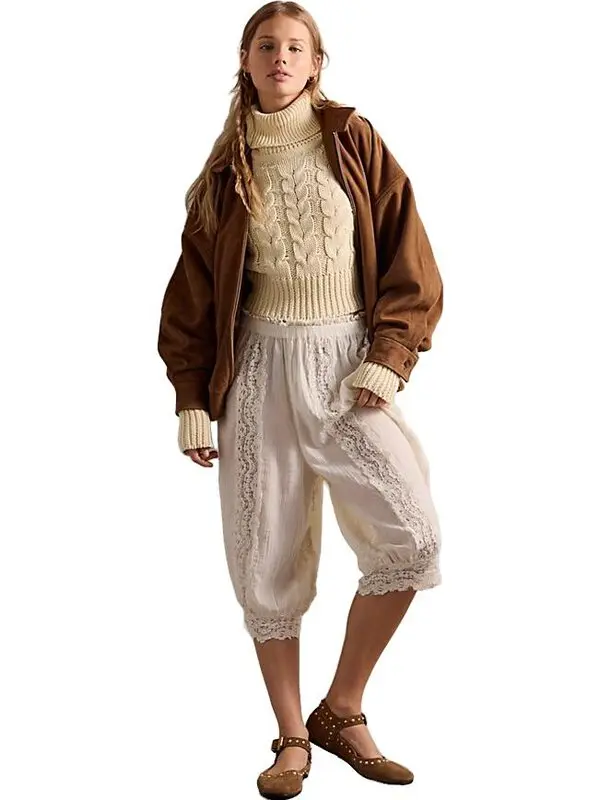 Free People Intimately Catalina Bloomer Pants - Tea