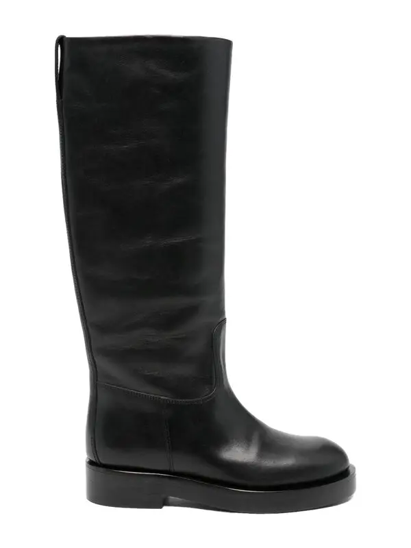 Paris Texas Napa Leather Knee High Boots - Multicolor