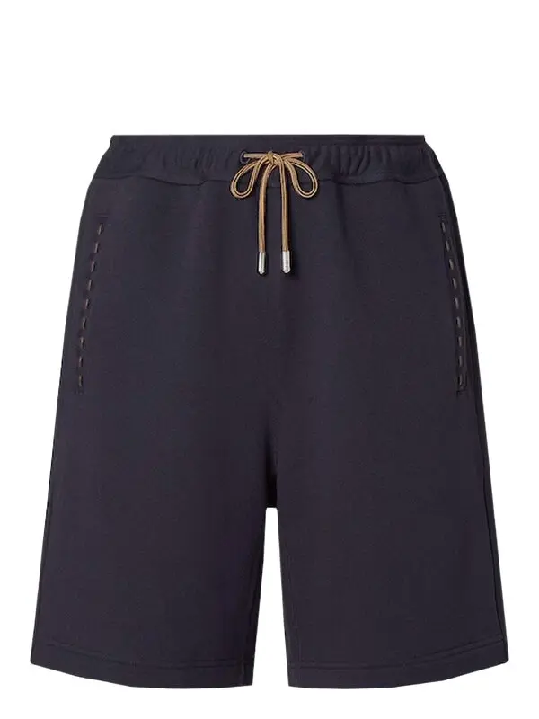 Fendi Cotton Bermuda Shorts - Blue
