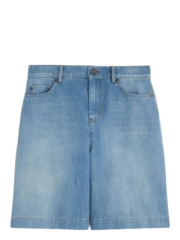 Max Mara Denim Shorts - Blue