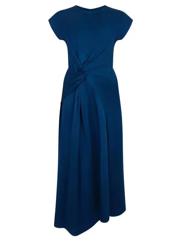 Victoria Beckham Aria Midi Dress - Blue