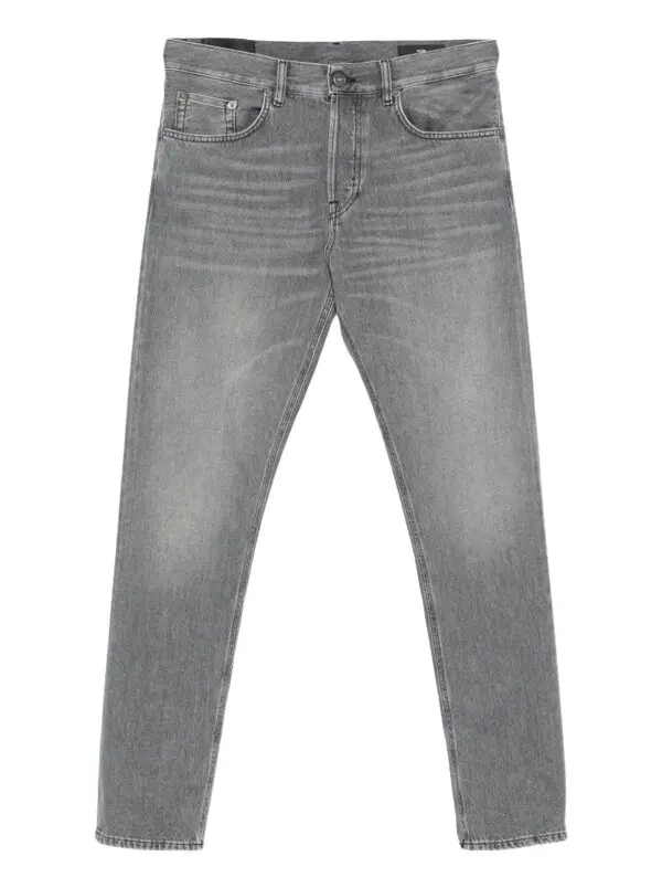 DONDUP Button Fly Front Jeans - Gray