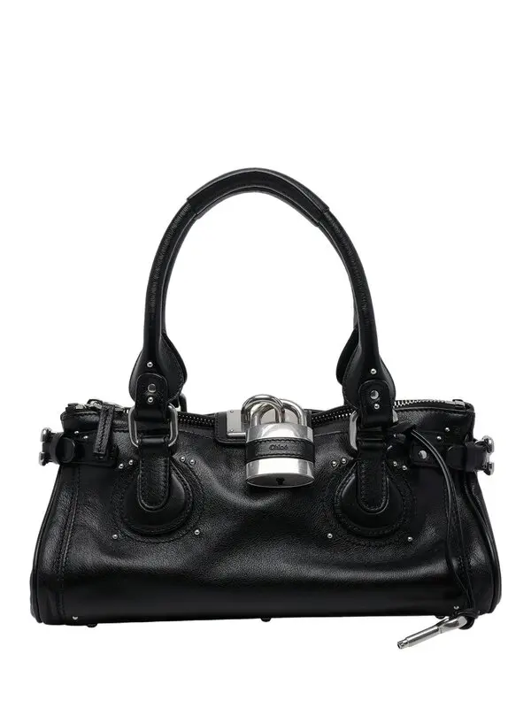Chloé Zippered Handbag - Black