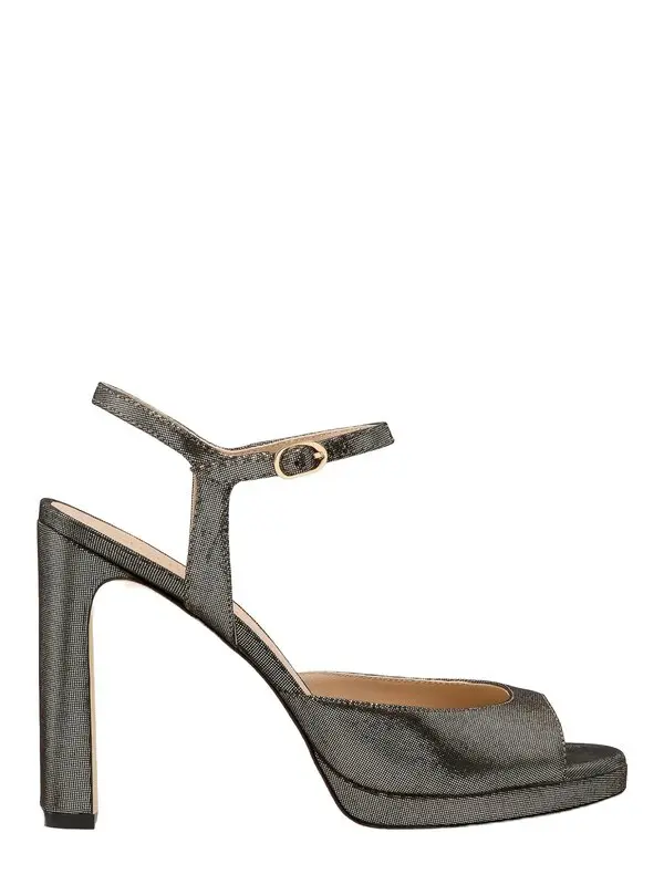 STUART WEITZMAN Open-toe Platform Sandals - Black