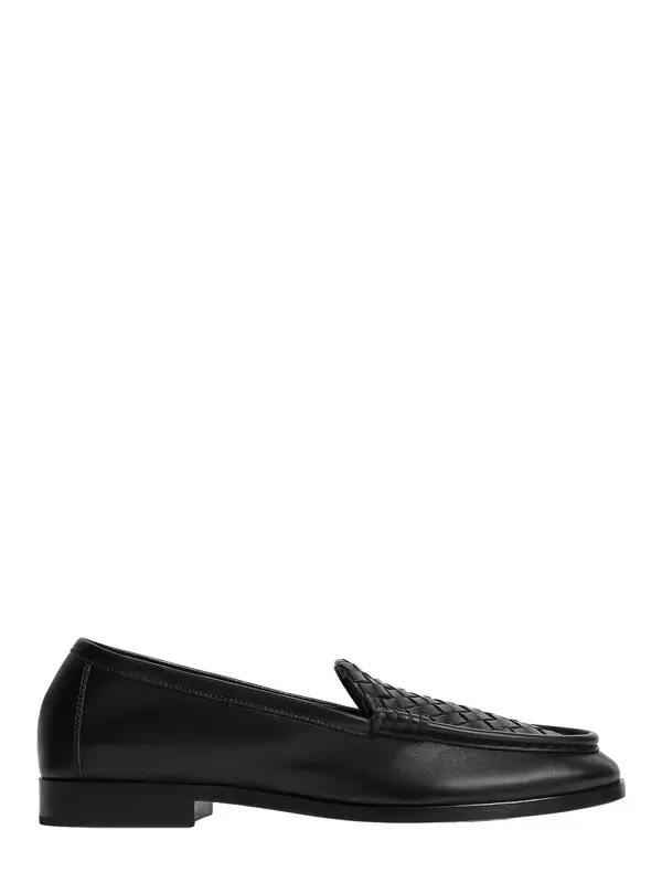 Bottega Veneta Silenzio Loafers - Black