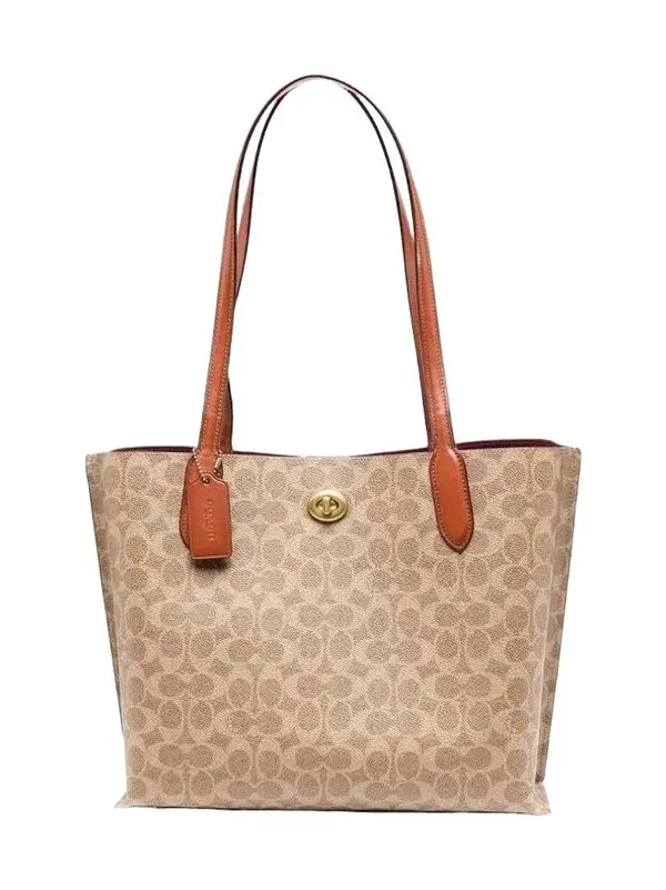 COACH Willow Tote Bag - Brown