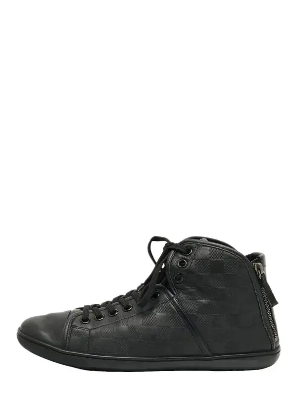 LOUIS VUITTON Damier Ebène Sneakers - Black