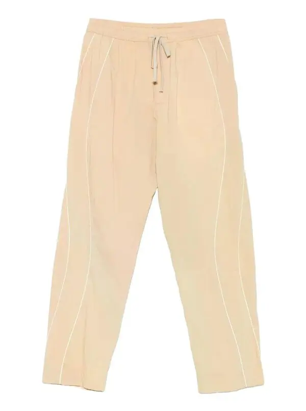 STATE OF ORDER Drawstring-fastening Track Pants - Neutrals