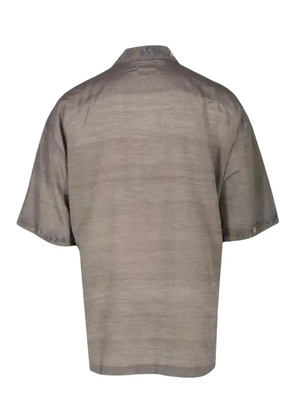 AODRESS Chest-pocket Shirt - Grey
